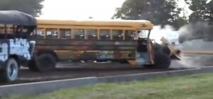 School Bus Demolition Derby | The Big Butler Fair